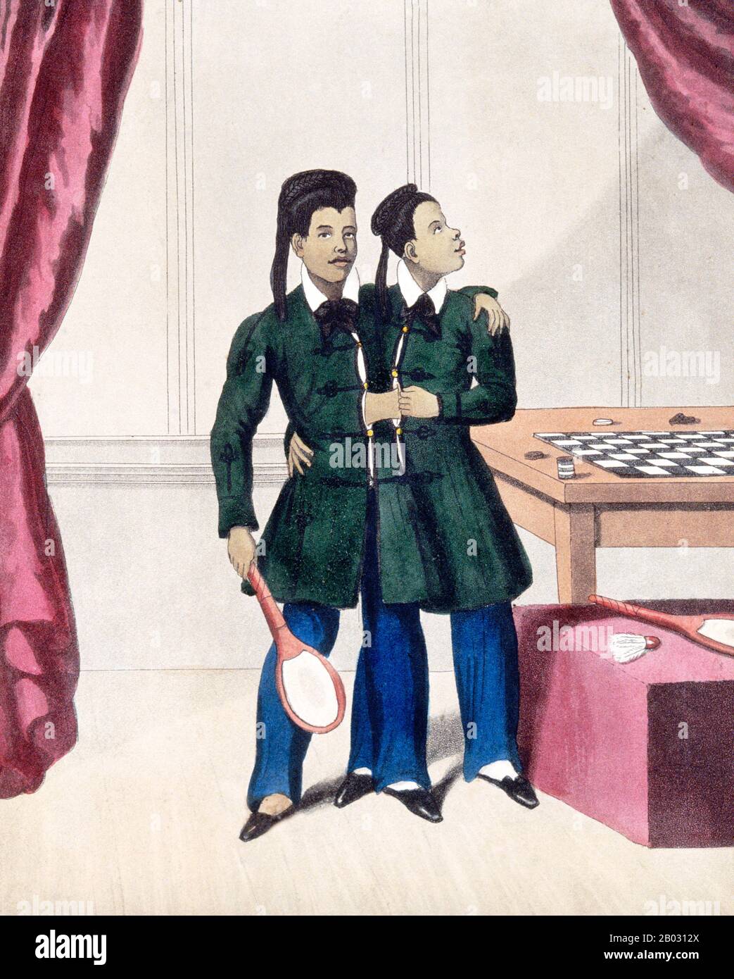 Chang bunker and eng bunker hi-res stock photography and images - Alamy