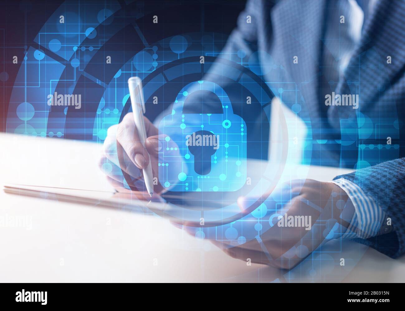 Cybersecurity concept of neutralizing cyber threat Stock Photo - Alamy