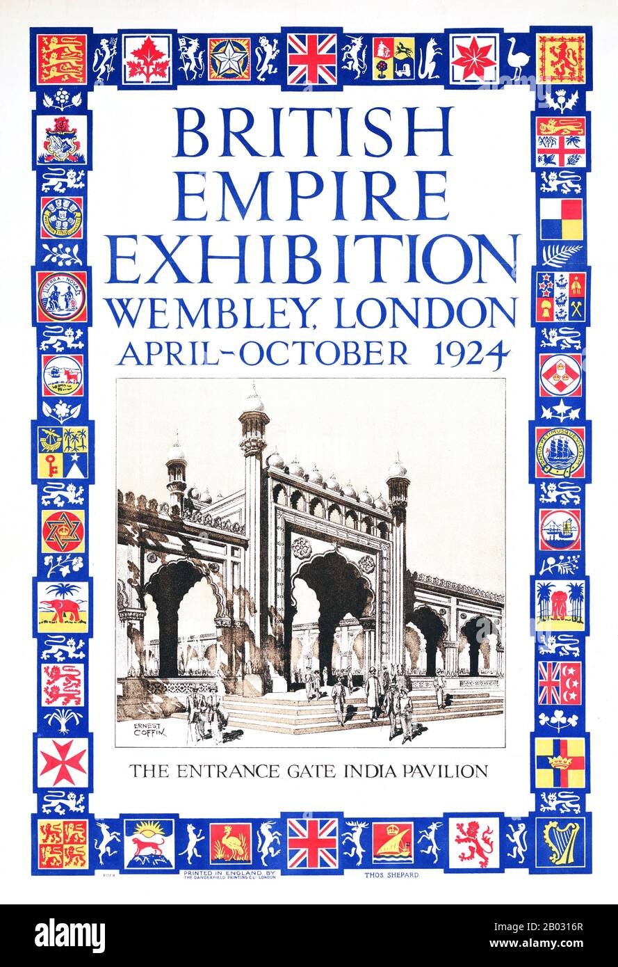 British empire exhibition at wembley in 1924 hi-res stock photography ...