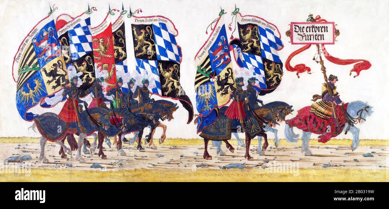 Maximilian I (22 March 1459 – 12 January 1519), the son of Frederick ...