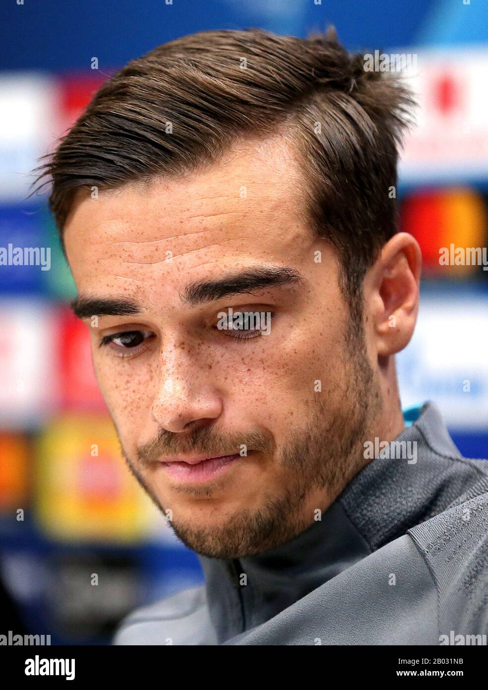 Tottenham Hotspur's Harry Winks during the press conference at ...
