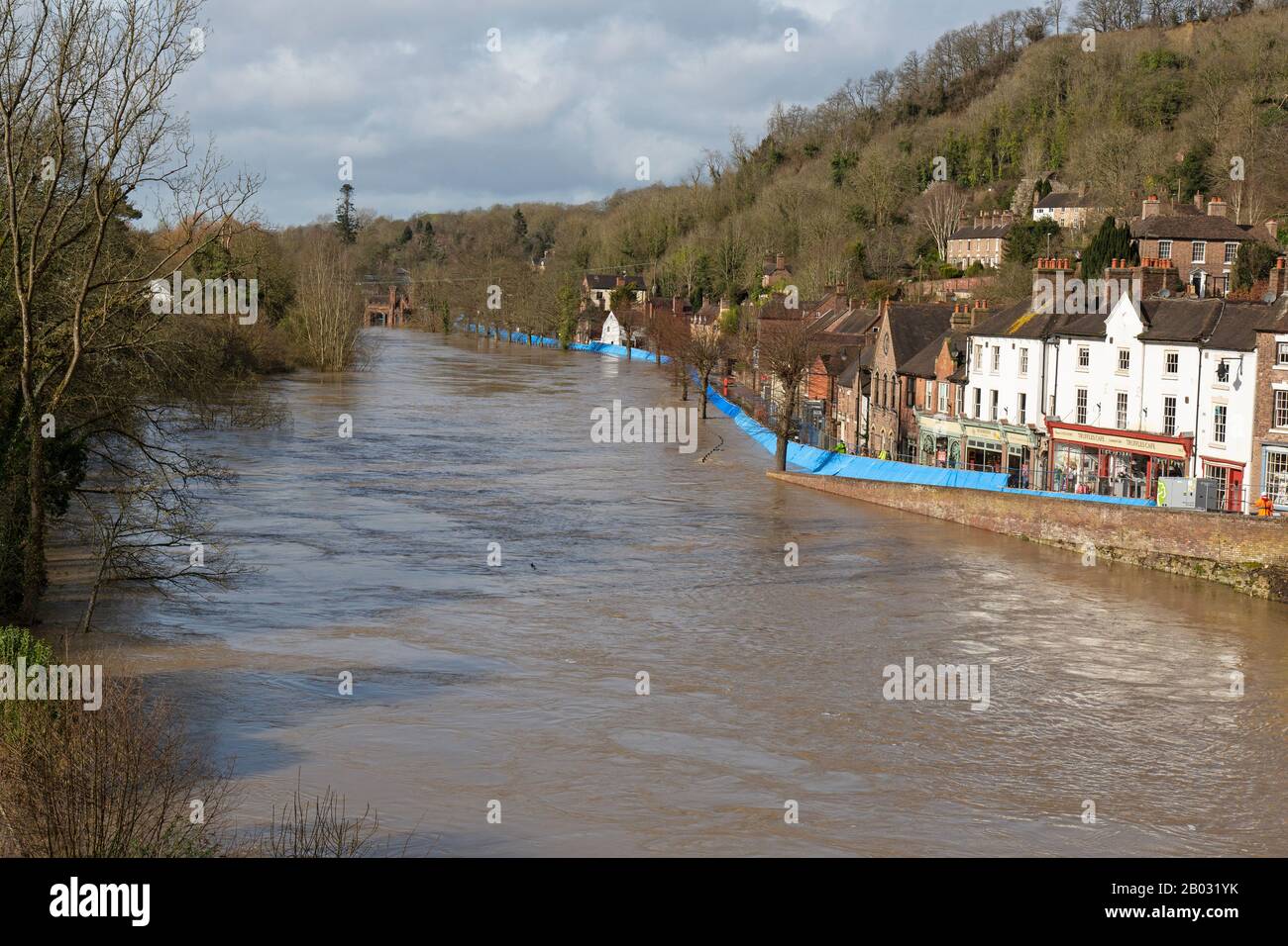 Of flooding in ironbridge hi-res stock photography and images - Alamy