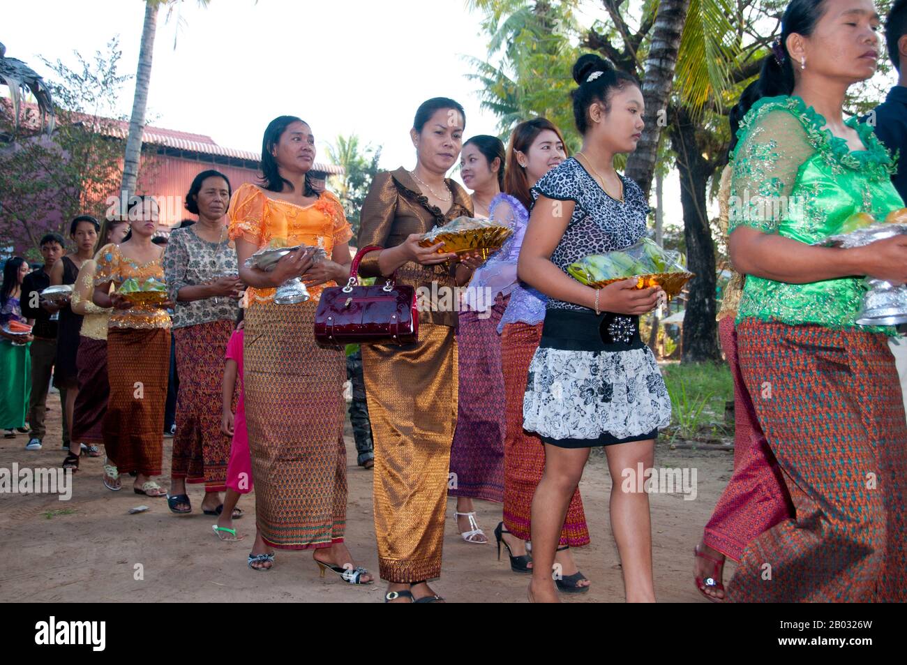 The traditional Khmer wedding is a long and colorful affair. Formerly ...