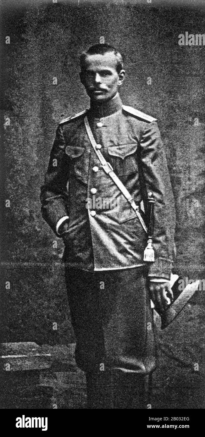 Baron roman von ungern sternberg in hi-res stock photography and images ...