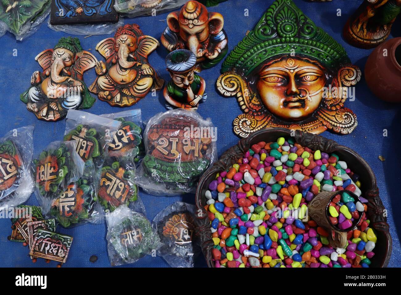 Indian handcrafted items hi-res stock photography and images - Alamy