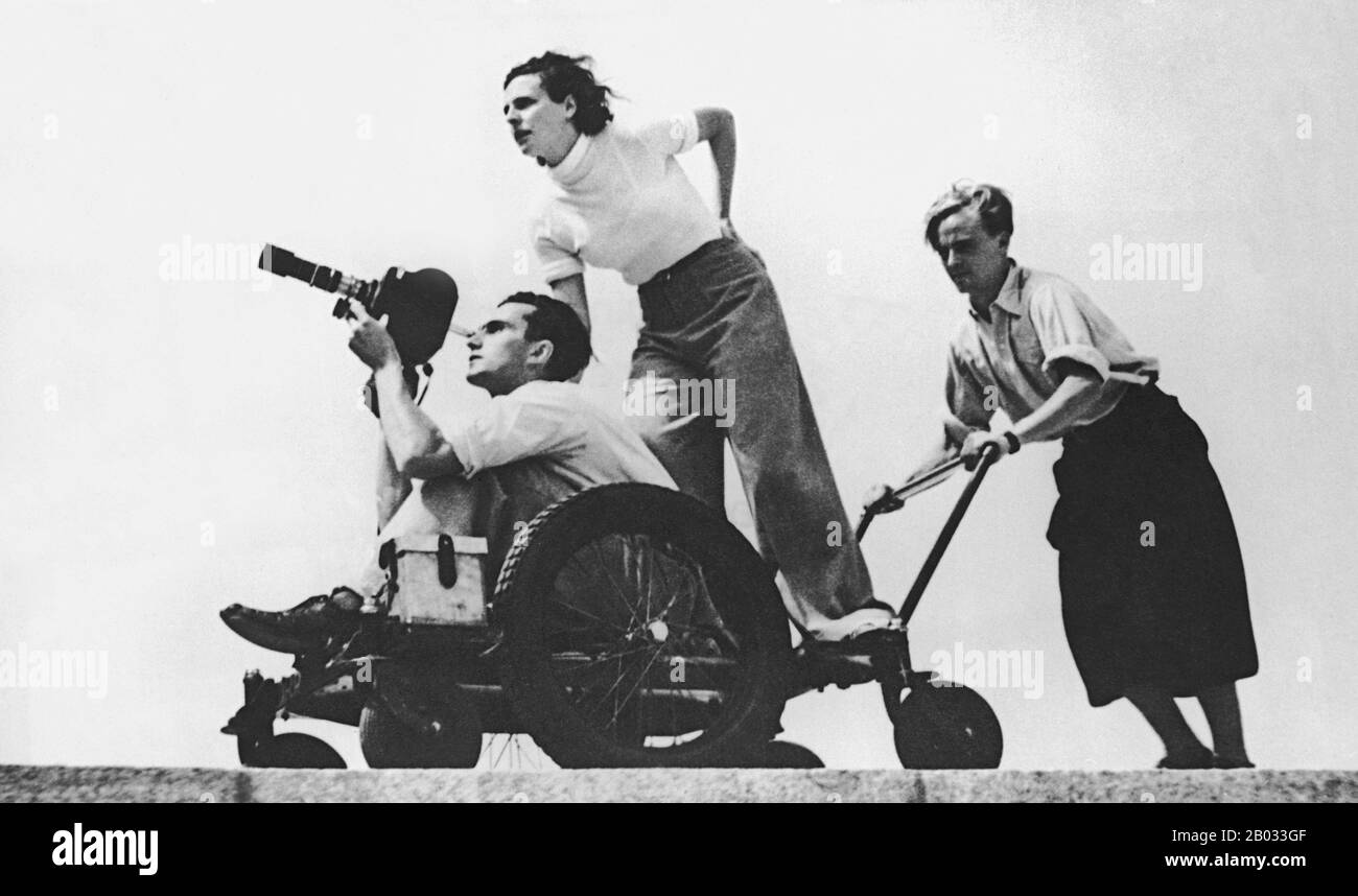 Leni riefenstahl nazi propaganda film director germany hi-res stock ...