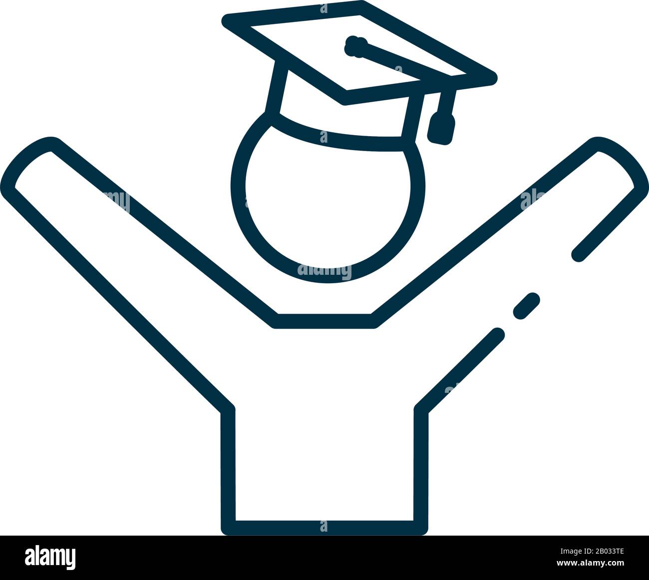 University avatar education icon hi-res stock photography and images ...