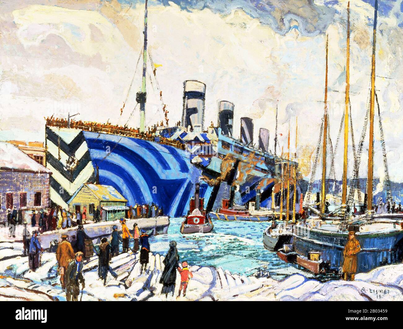 Ocean liner 1920s hi-res stock photography and images - Alamy