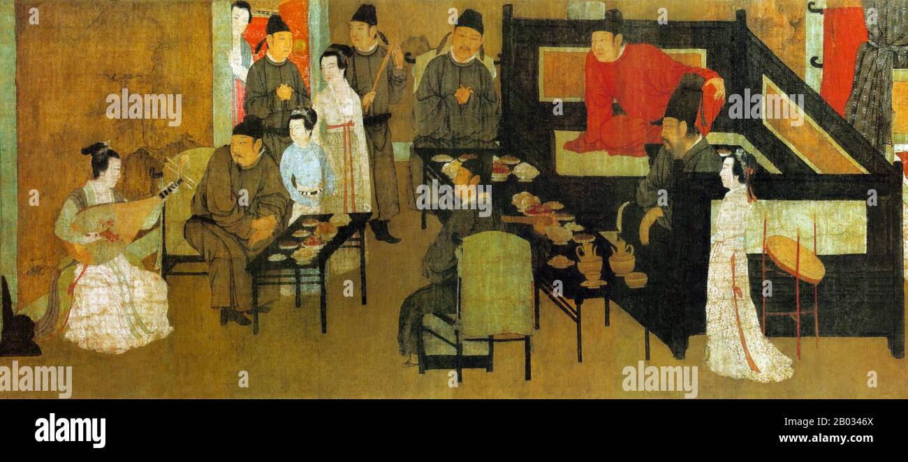 The night revels of han xizai hi-res stock photography and images - Alamy