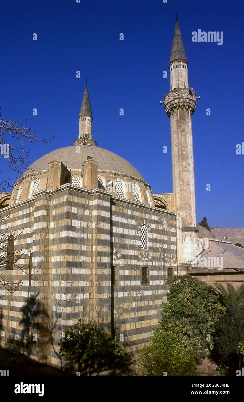 The Tekkiye Mosque (also Takiyyeh as-Sulaymaniyyah, Takieh as ...