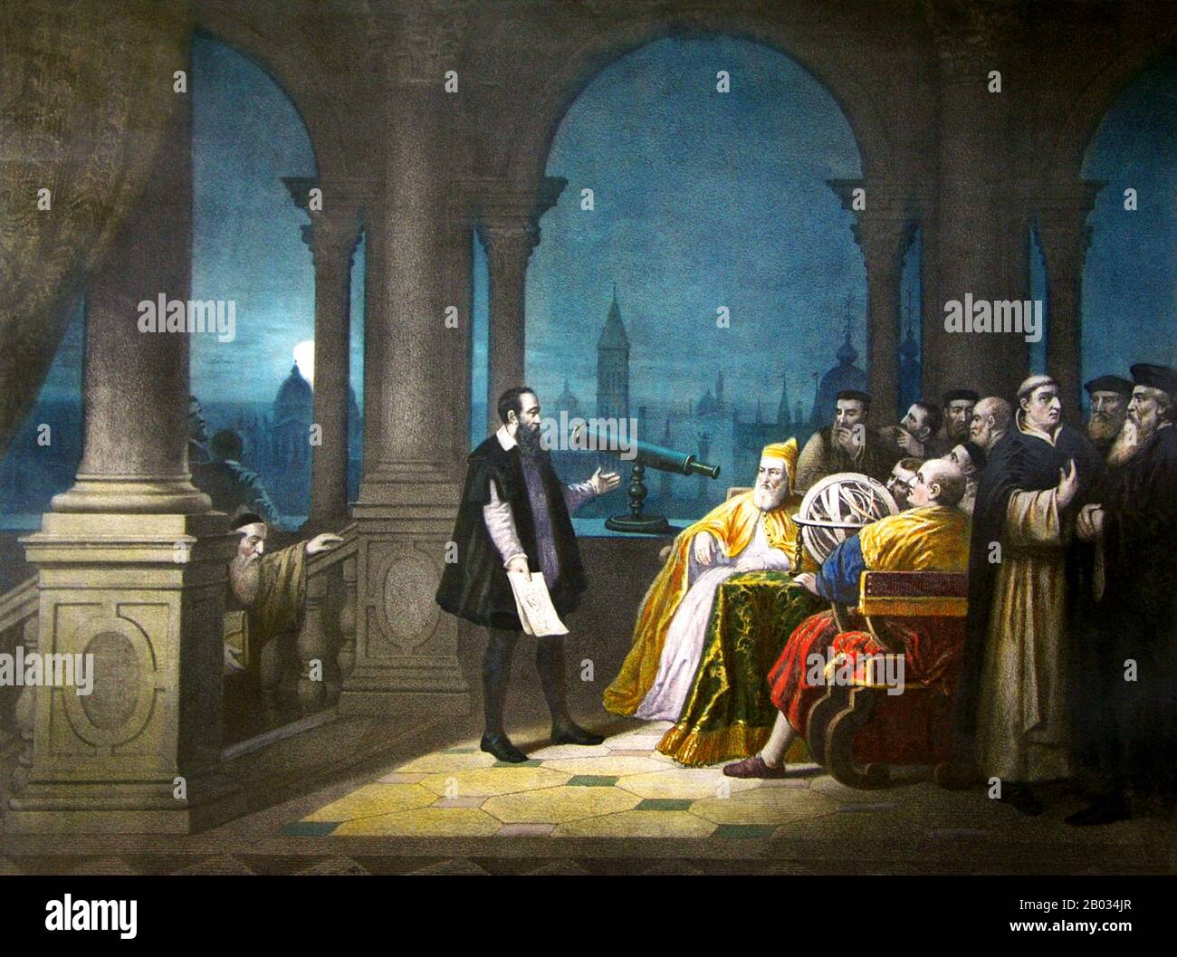 Galileo telescope 1610 hi-res stock photography and images - Alamy
