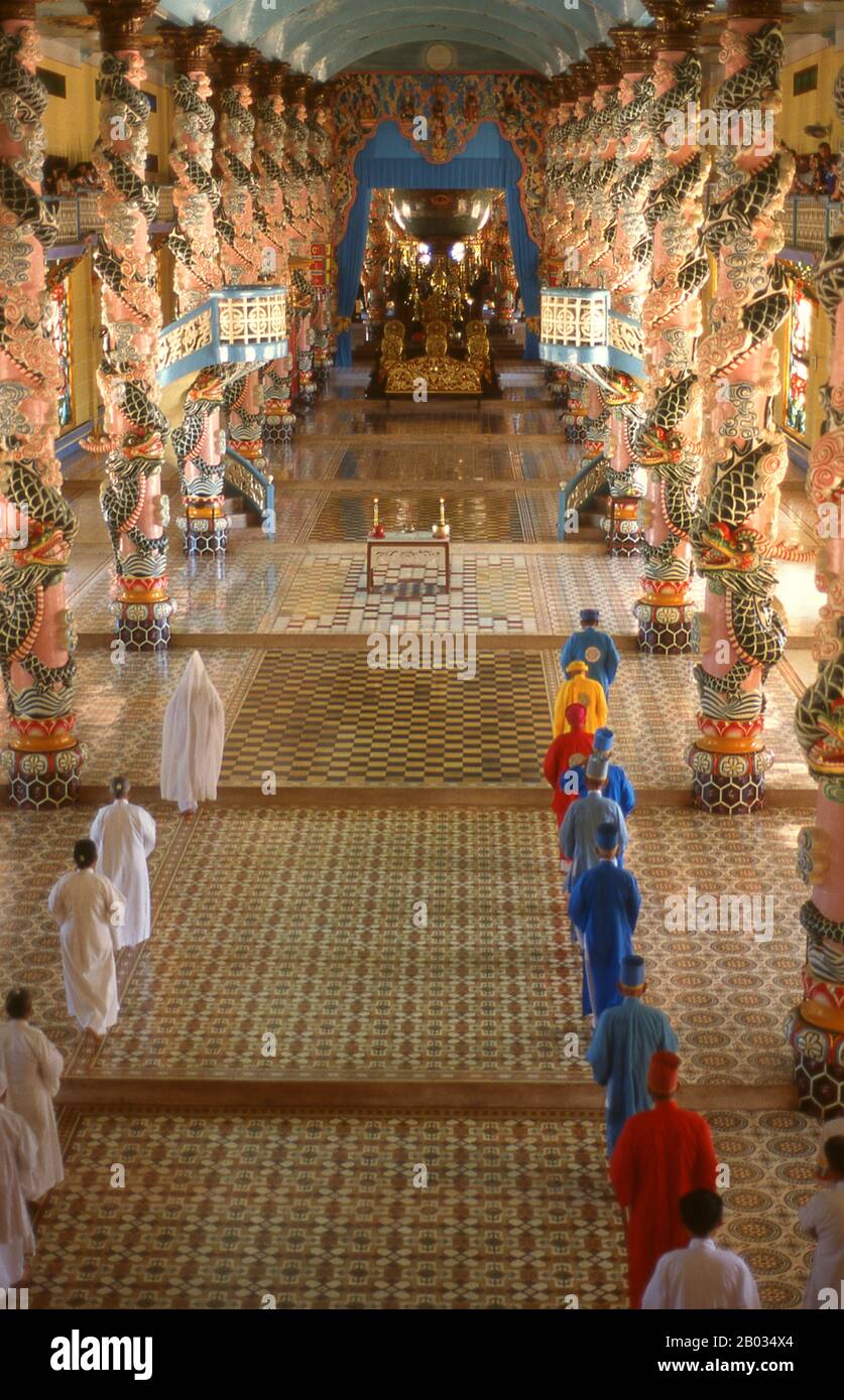 The Holy See of the Cao Dai is in the Vietnamese province of Tay Ninh ...