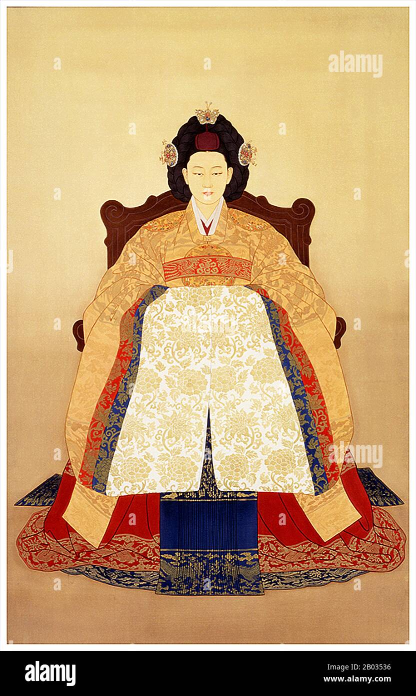 The government of Meiji Japan considered Queen Min an obstacle to its ...