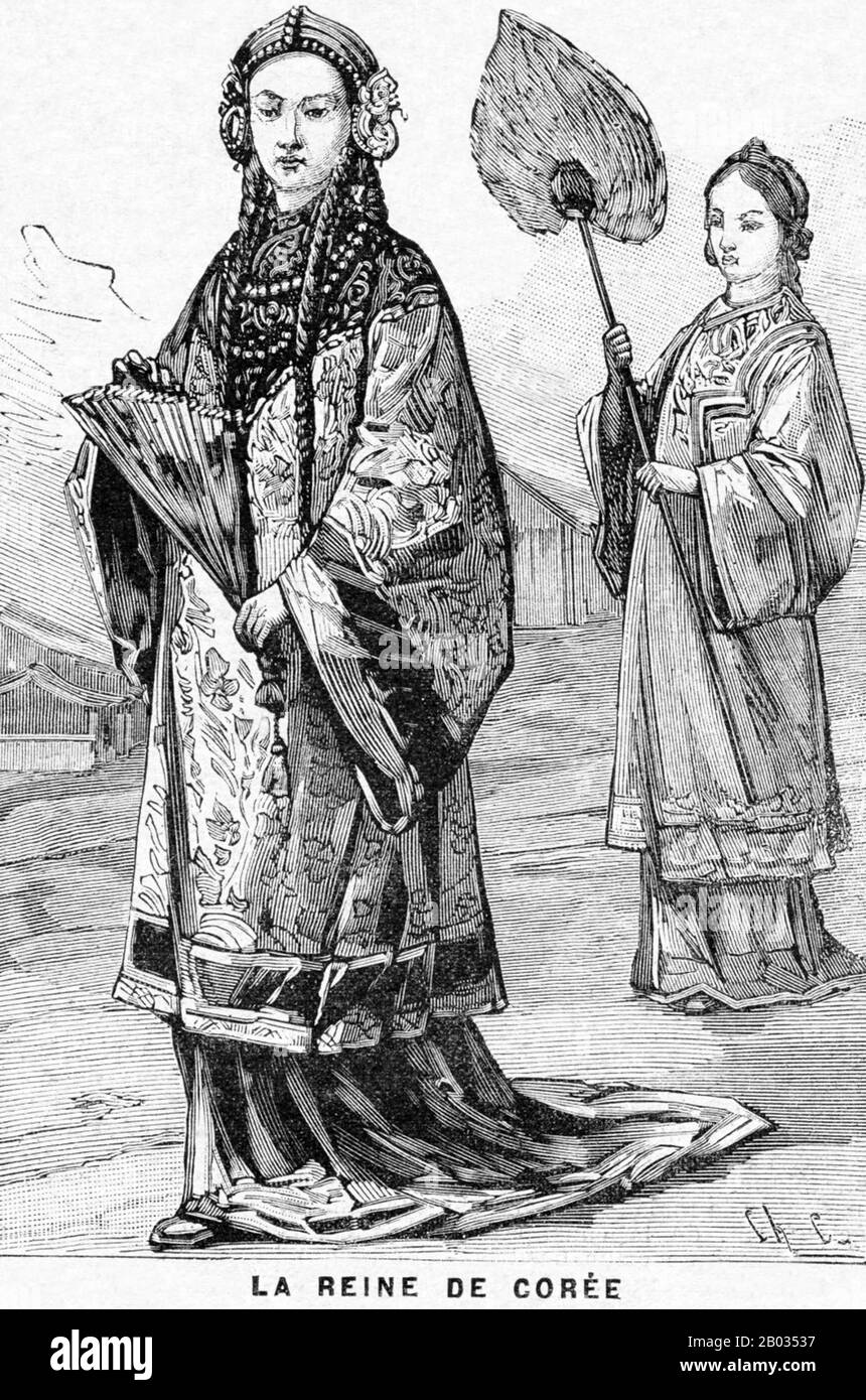 Gojong King And Queen Min