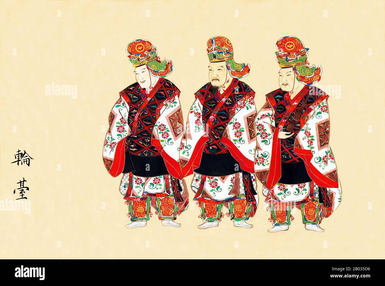 13th century art painting japanese hi-res stock photography and images ...