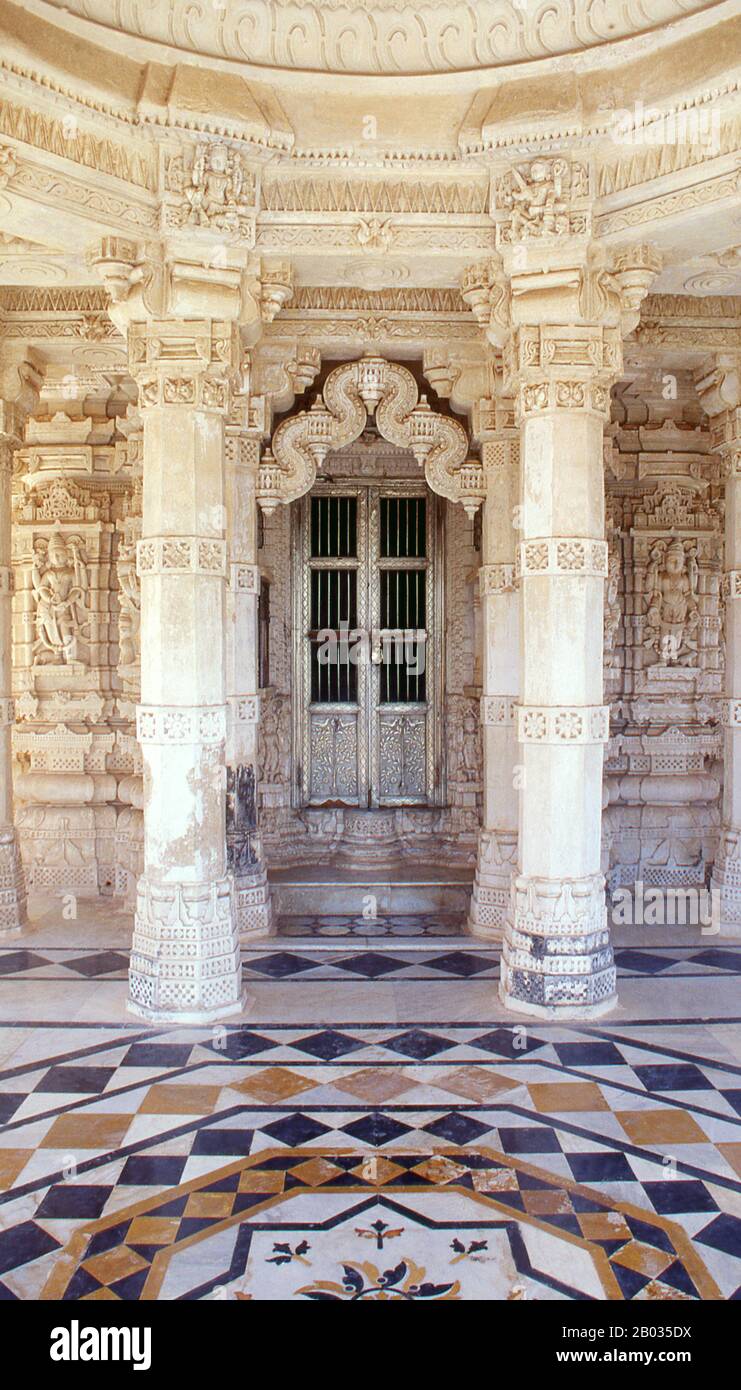 The Jain's sacred site of Shatrunjaya contains hundreds of Palitana ...