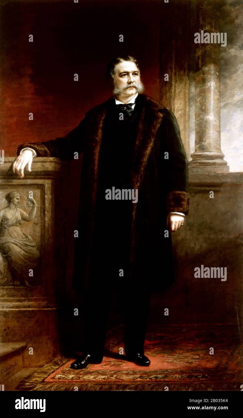 Chester alan arthur hi-res stock photography and images - Alamy