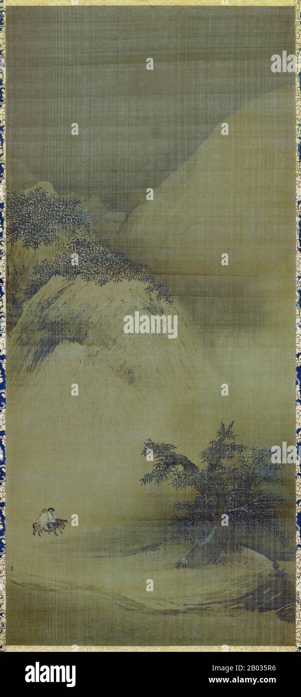 Liang Kai was a Chinese painter of the Southern Song Dynasty. He was ...