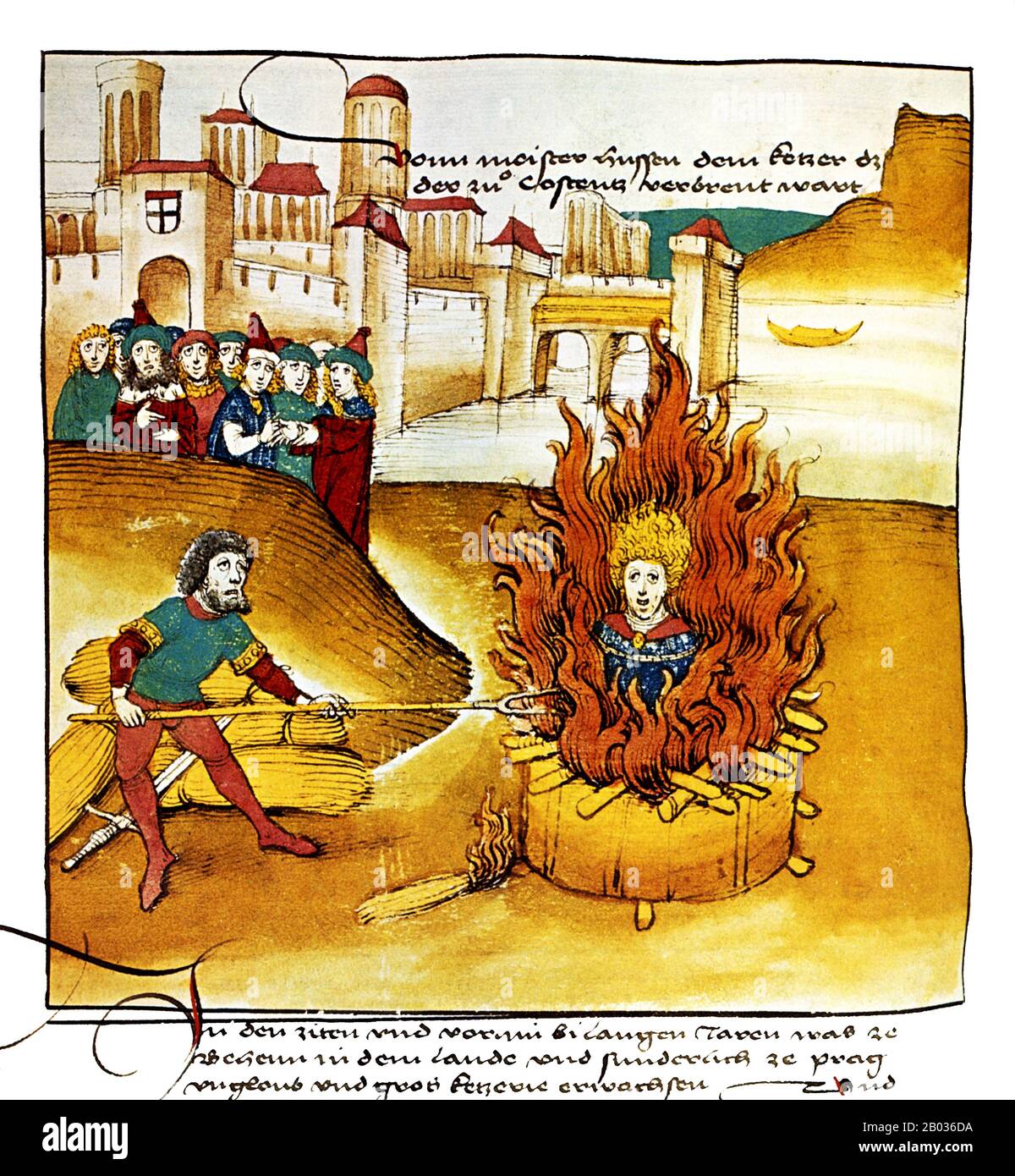 John wycliffe burned hi-res stock photography and images - Alamy