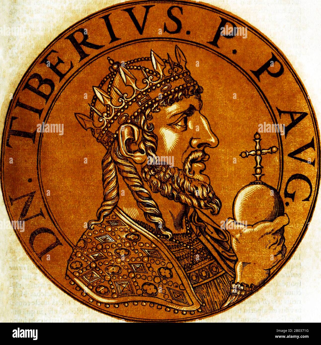 Tiberius ii cosntantine hi-res stock photography and images - Alamy