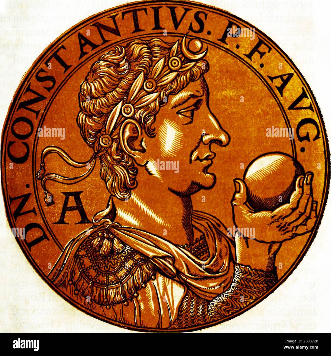 Constantius II (317-361) was Emperor Constantine I's third son, and ...