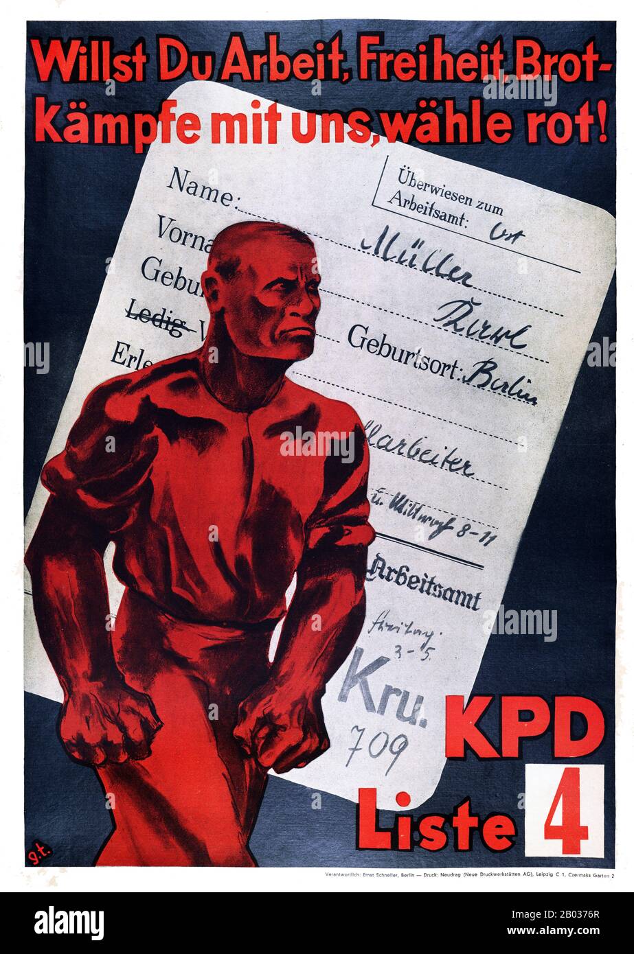 The Communist Party of Germany (German: Kommunistische Partei ...