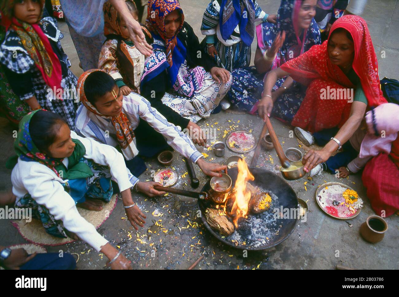 The old Swaminarayan Temple, originally built in 1824, was an extremely ...