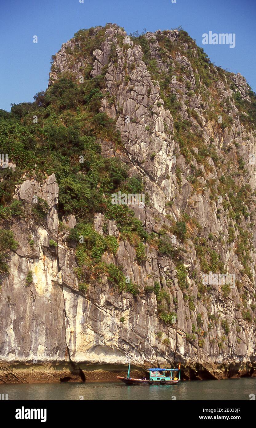 In Vietnamese ha long means ‘descending dragon’, and legend has it that ...