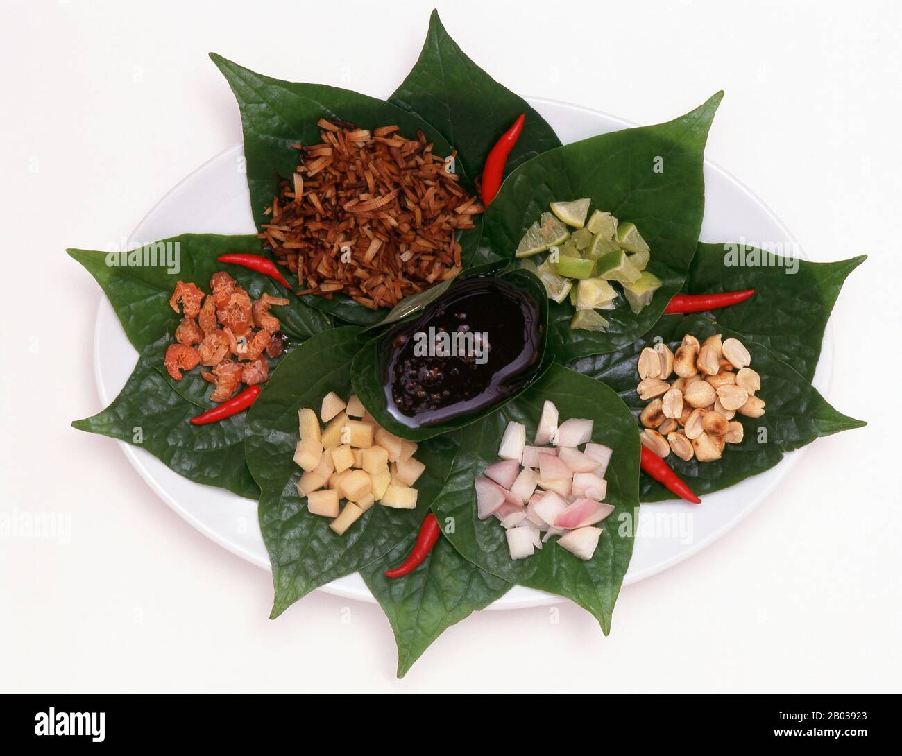 Miang kham is a snack food that originated in the northern part of ...