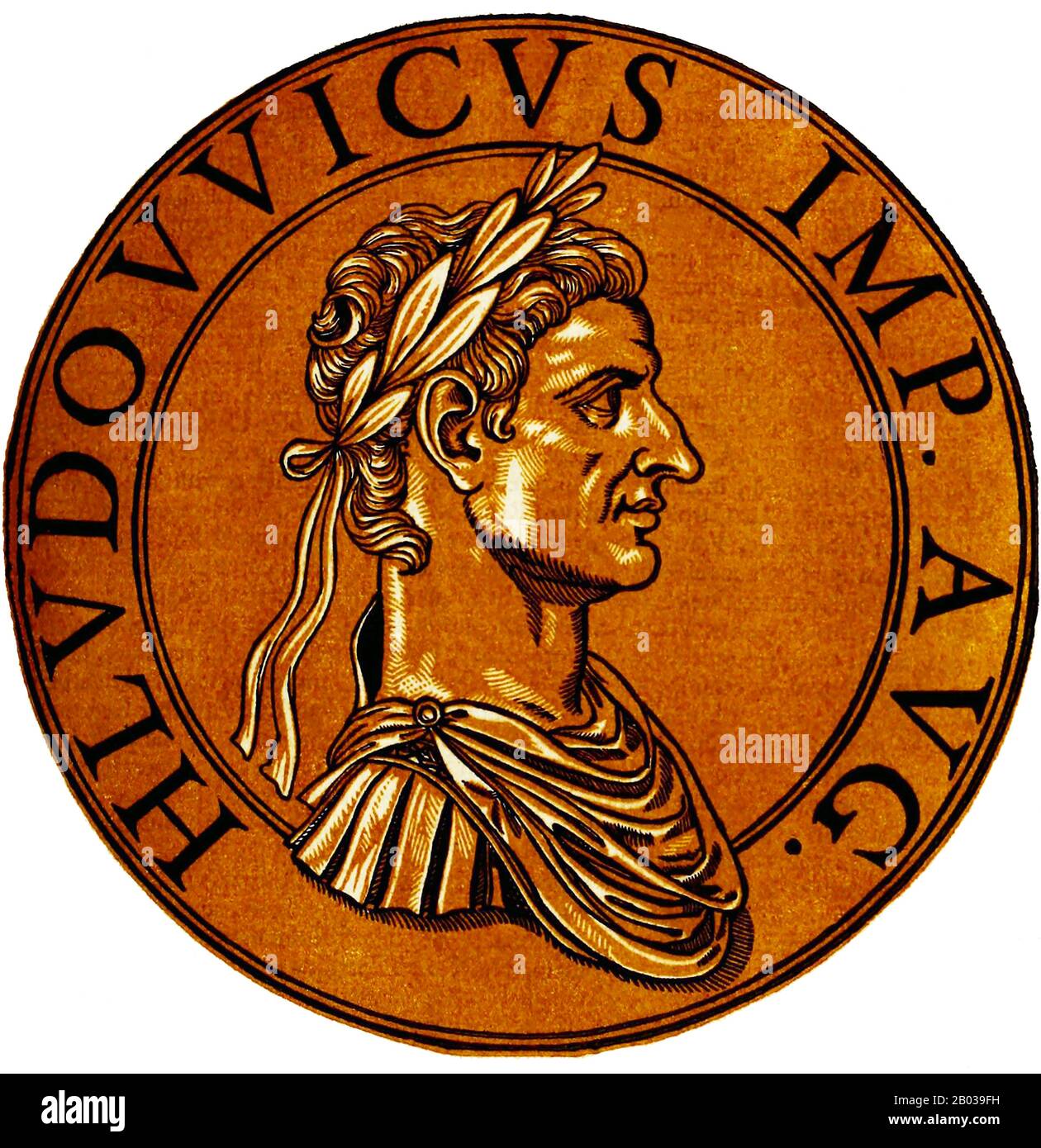 Louis the pious charlemagne hi-res stock photography and images - Alamy