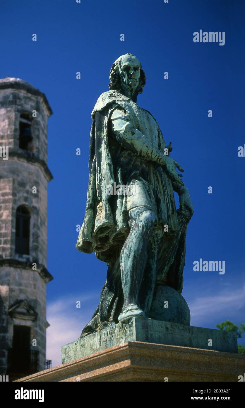 Christopher Columbus (c. 31 October 1451 – 20 May 1506) was a navigator ...