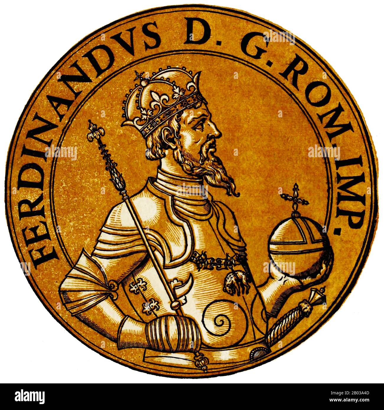 Ferdinand I (1503-1564) was the son of Philip I of Castile and Queen ...
