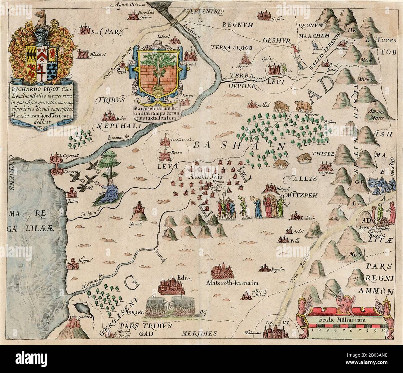 Promised land map hi-res stock photography and images - Alamy