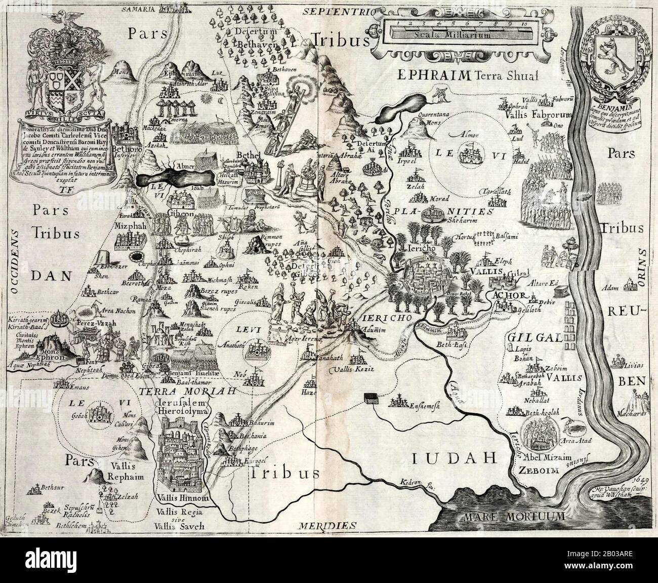 Promised land map hi-res stock photography and images - Alamy