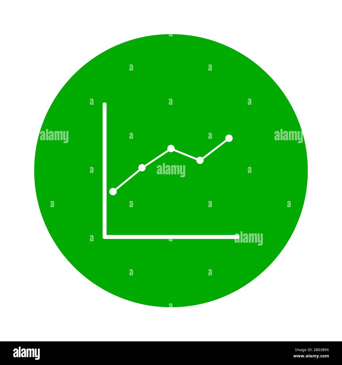Chart and circle Stock Photo - Alamy