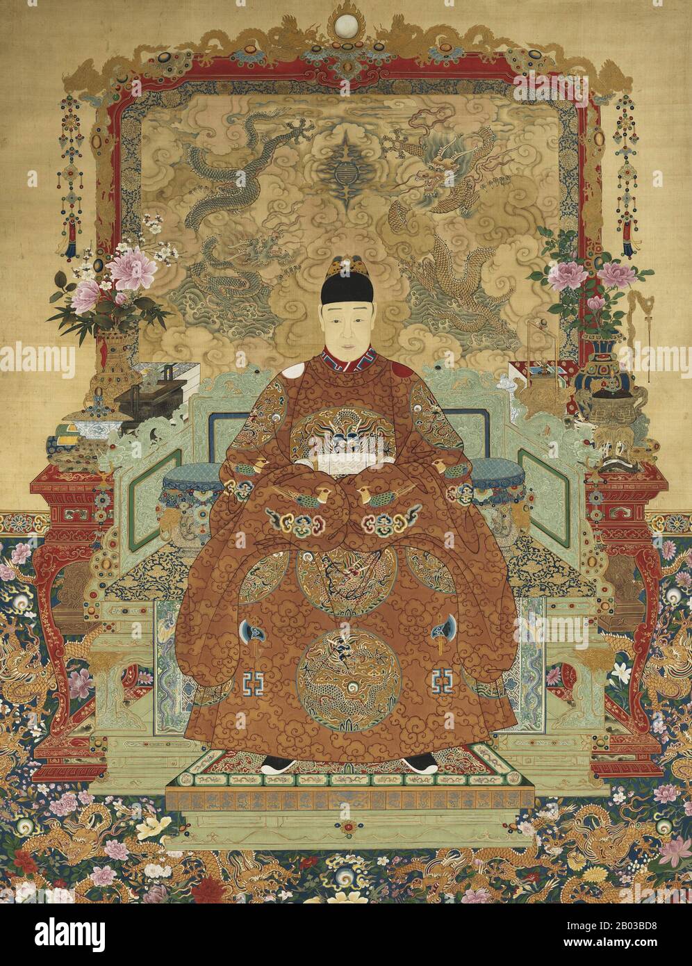 China eunuch painting hi-res stock photography and images - Alamy