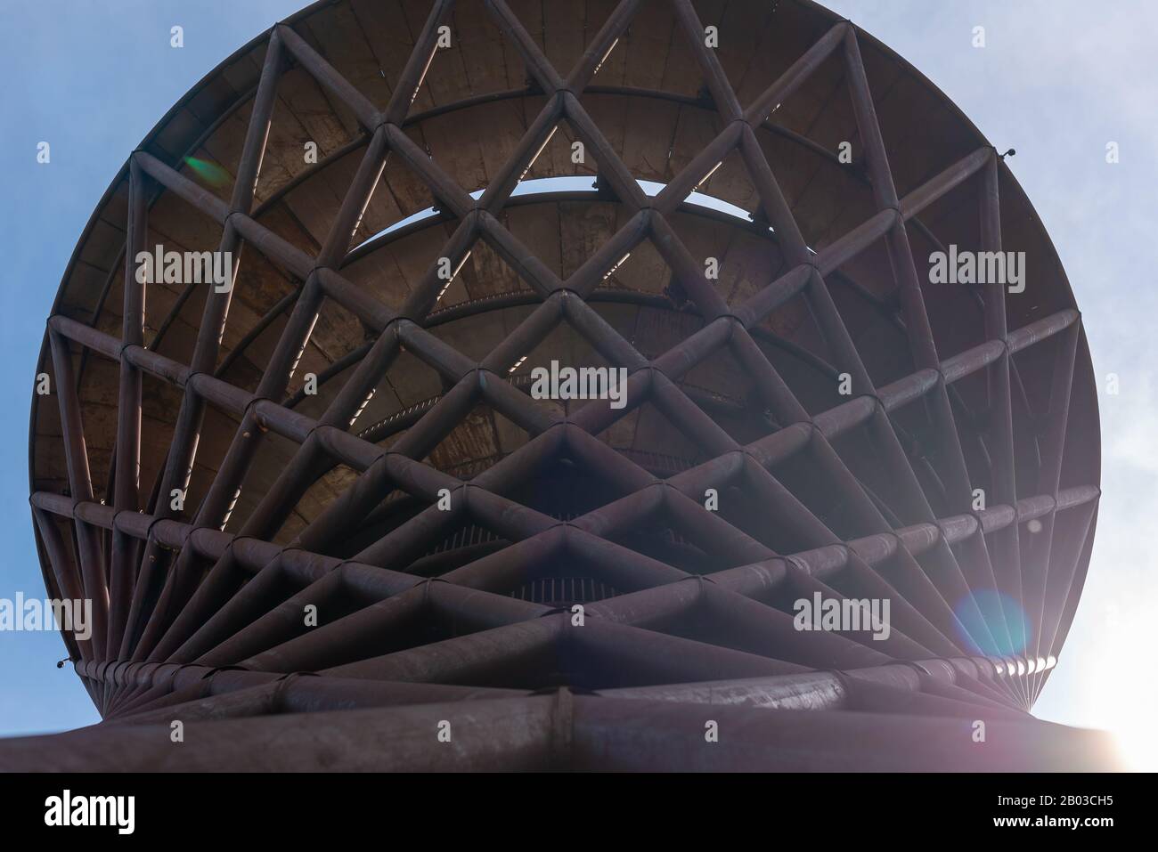 Visiting the tower at Camp Adventure near Haslev, built by EFFEKT architecture studios and ...