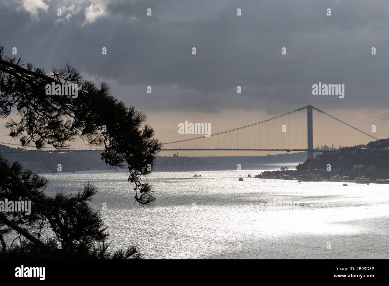 The Bosphorus Straits in Istanbul, Turkey Stock Photo - Alamy