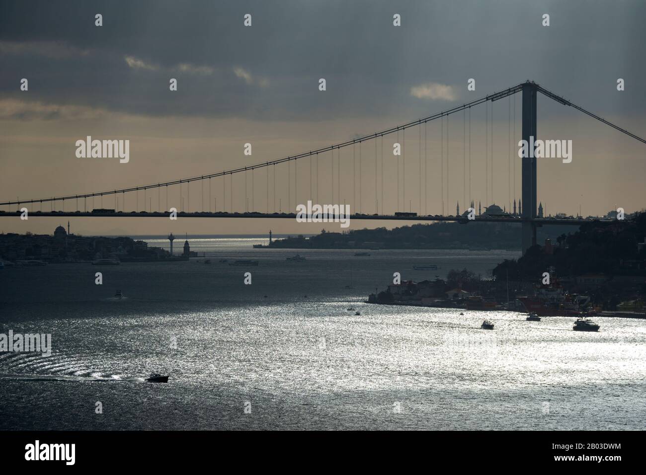 The Bosphorus Straits in Istanbul, Turkey Stock Photo - Alamy