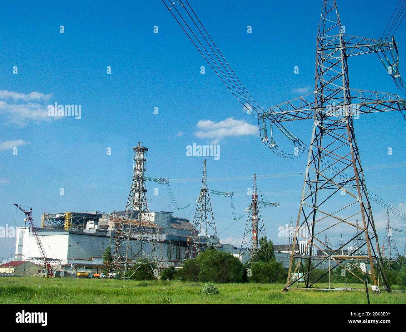 UKR '08 :Chernobyl power plant after the disaster Stock Photo - Alamy
