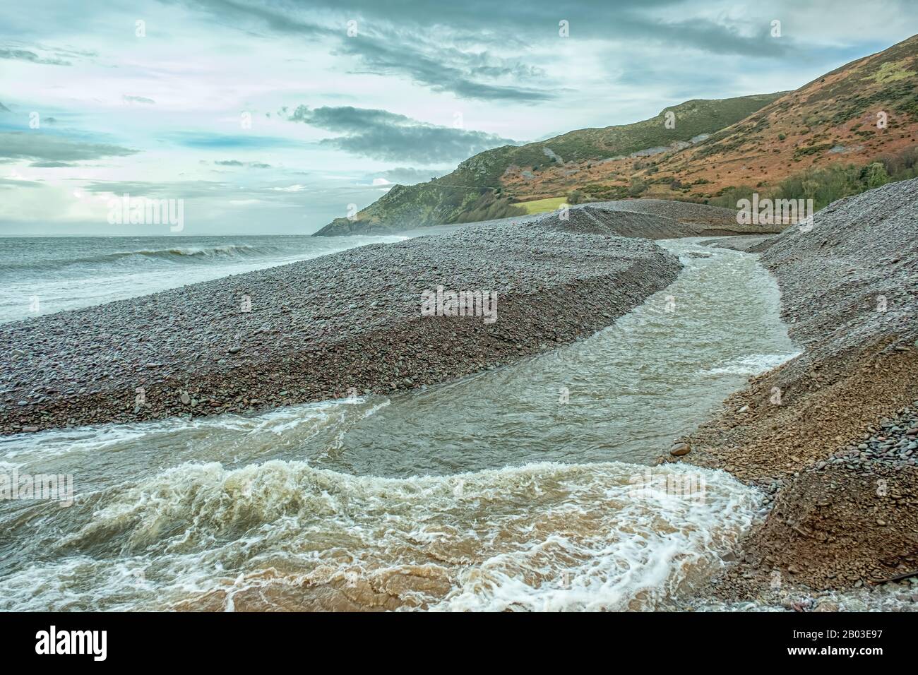 Porlock bay breach hi-res stock photography and images - Alamy