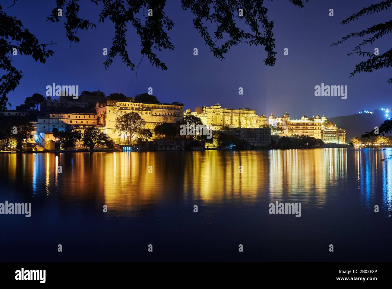 City Palace Udaipur Night