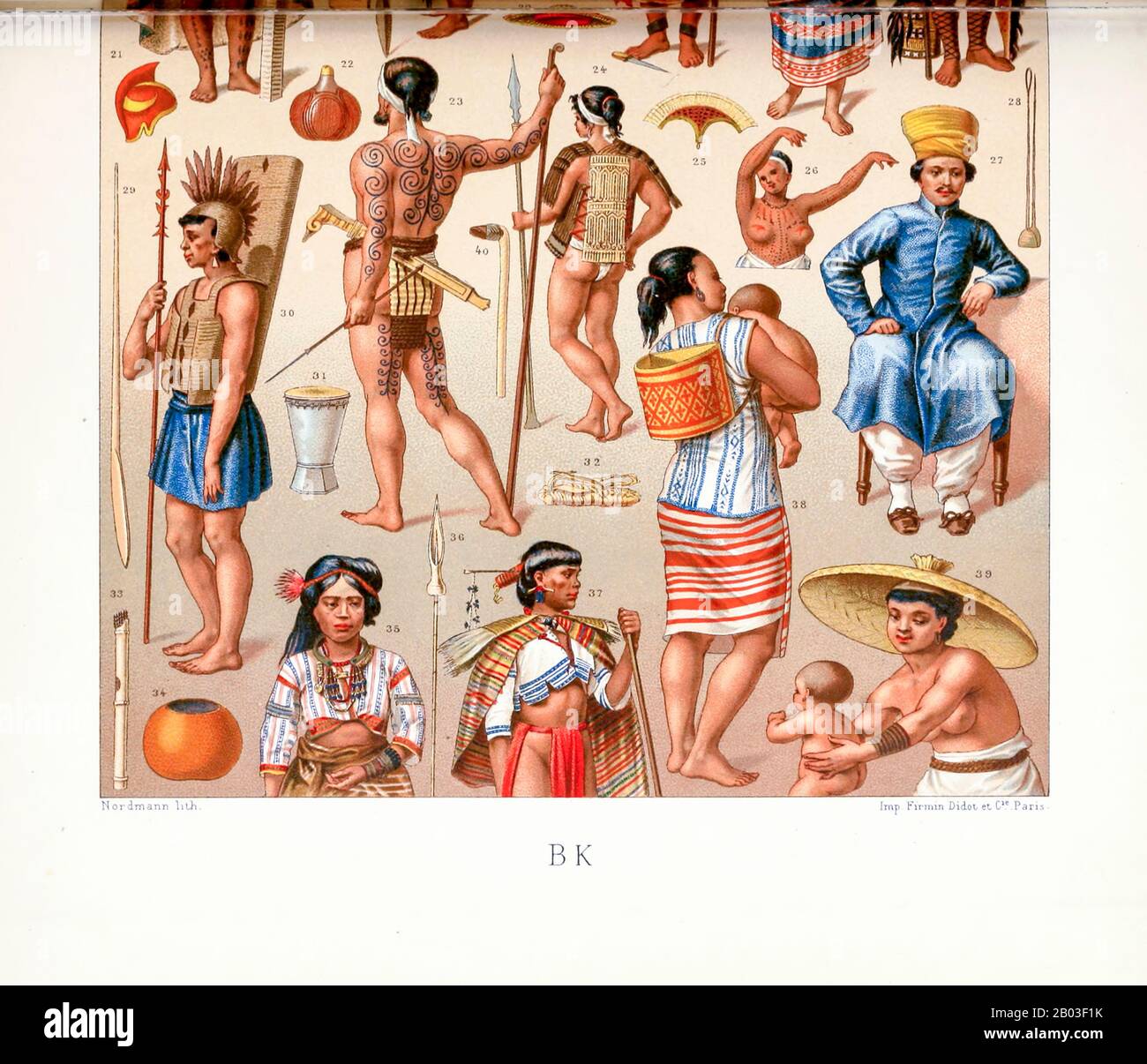 Ancient Oceania fashion and accessories from Geschichte des kostüms in ...