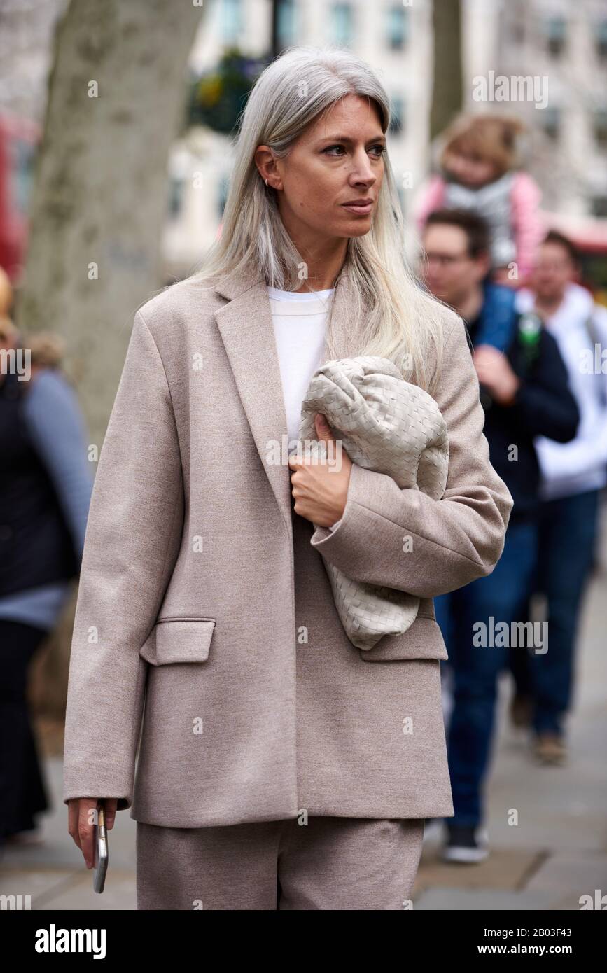 Sarah Harris Arrives for Erdem Runway Show, London Fashion Week, Autumn ...