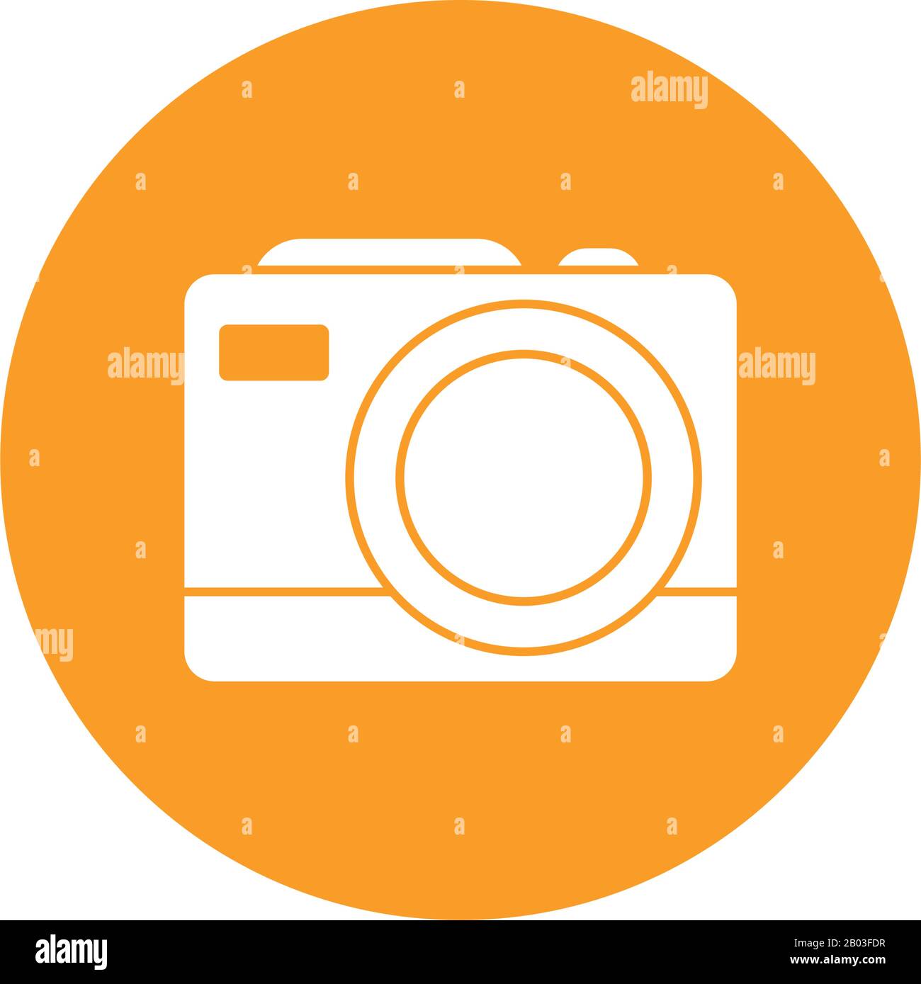Camera block style icon design, Digital technology communication social ...