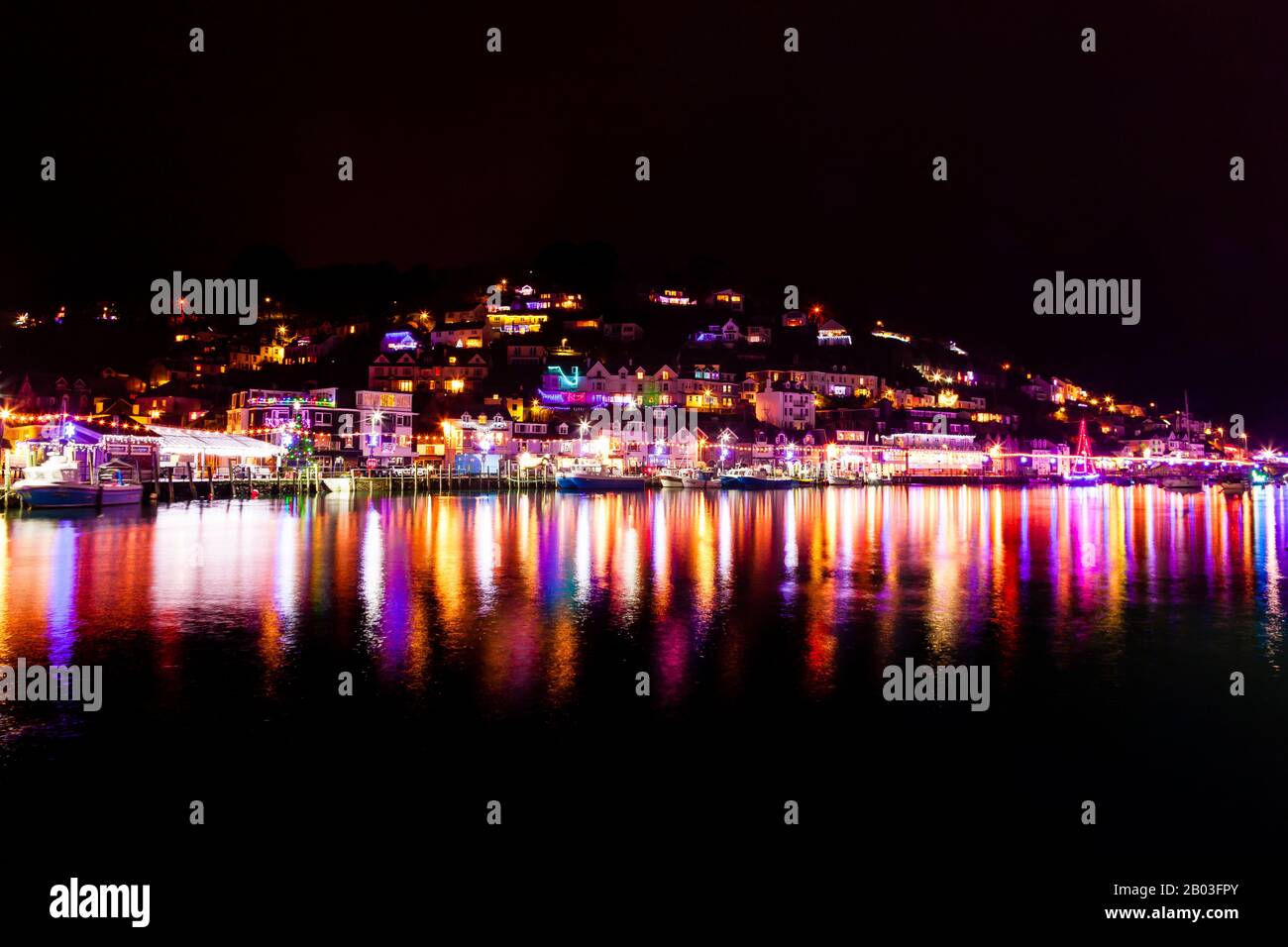 Night riviera cornwall hi-res stock photography and images - Alamy