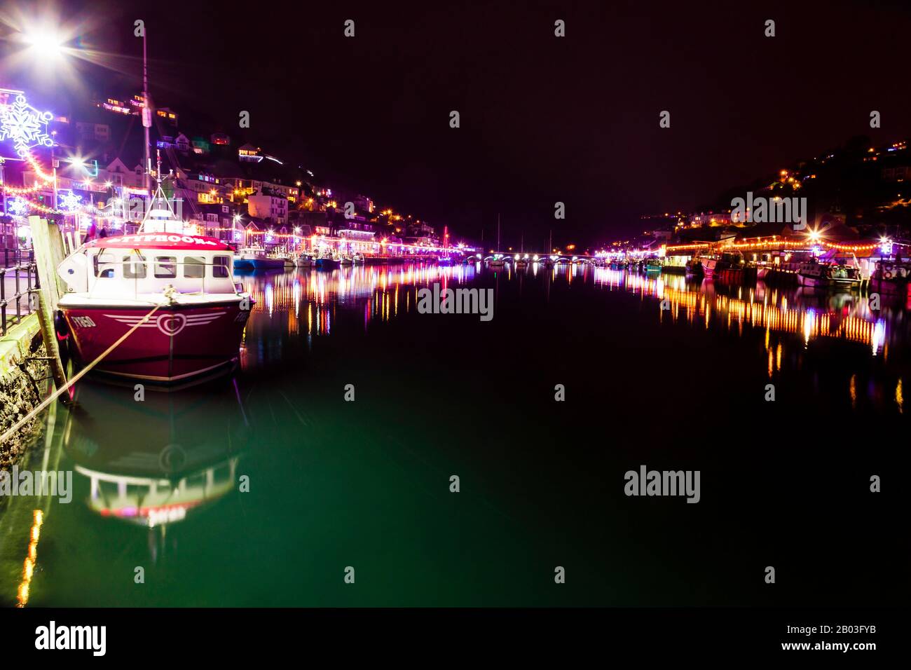 Night riviera cornwall hi-res stock photography and images - Alamy
