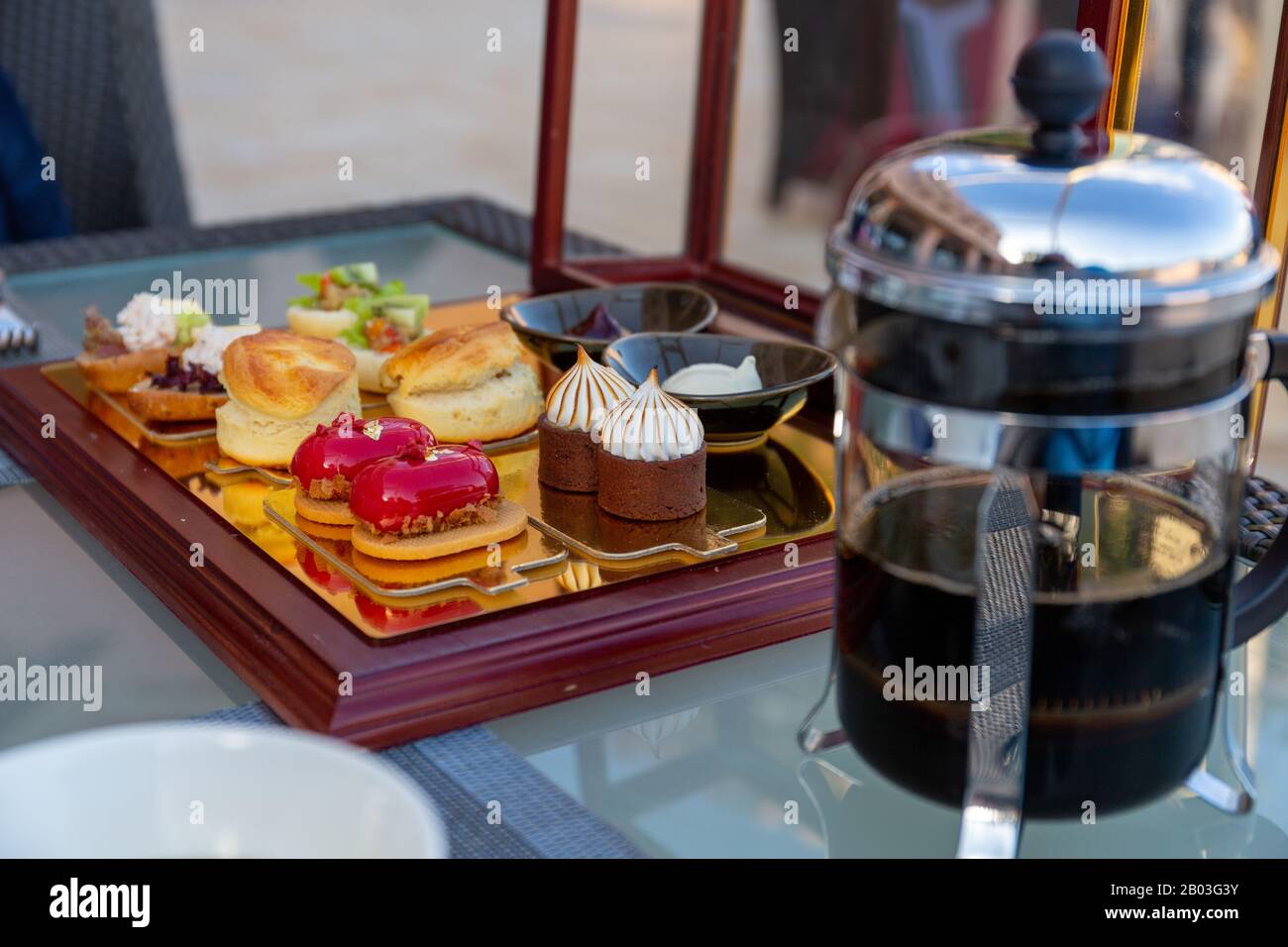 Afternoon Tea at The Shangri-La Al Husn Resort & Spa, Muscat, Oman ...