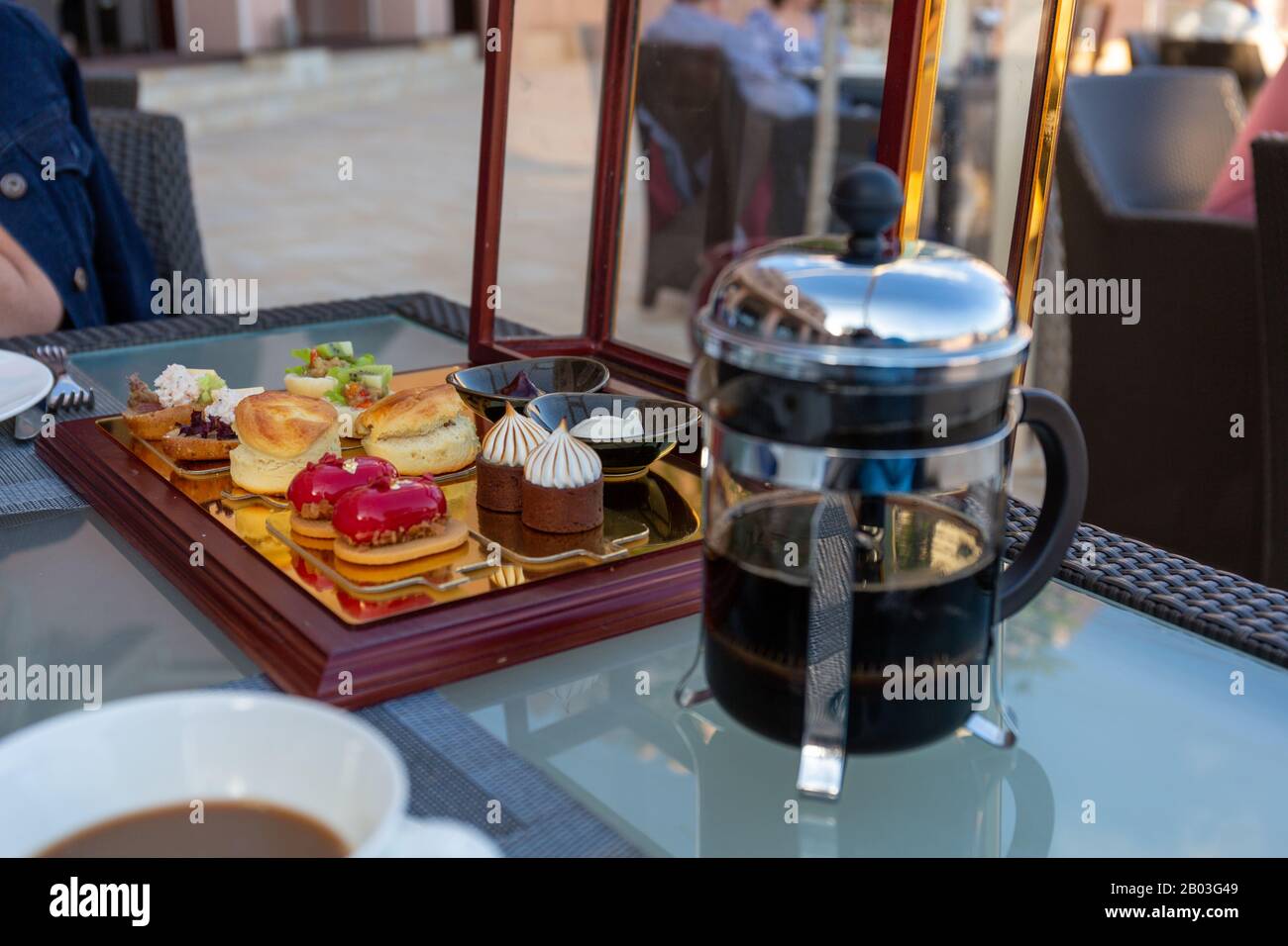 Afternoon Tea at The Shangri-La Al Husn Resort & Spa, Muscat, Oman ...