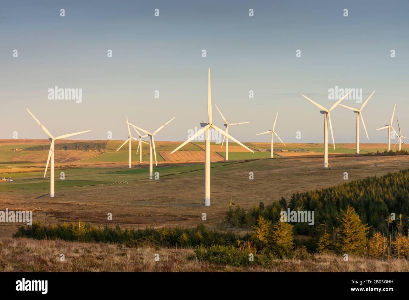 Stemster hill wind farm hi-res stock photography and images - Alamy